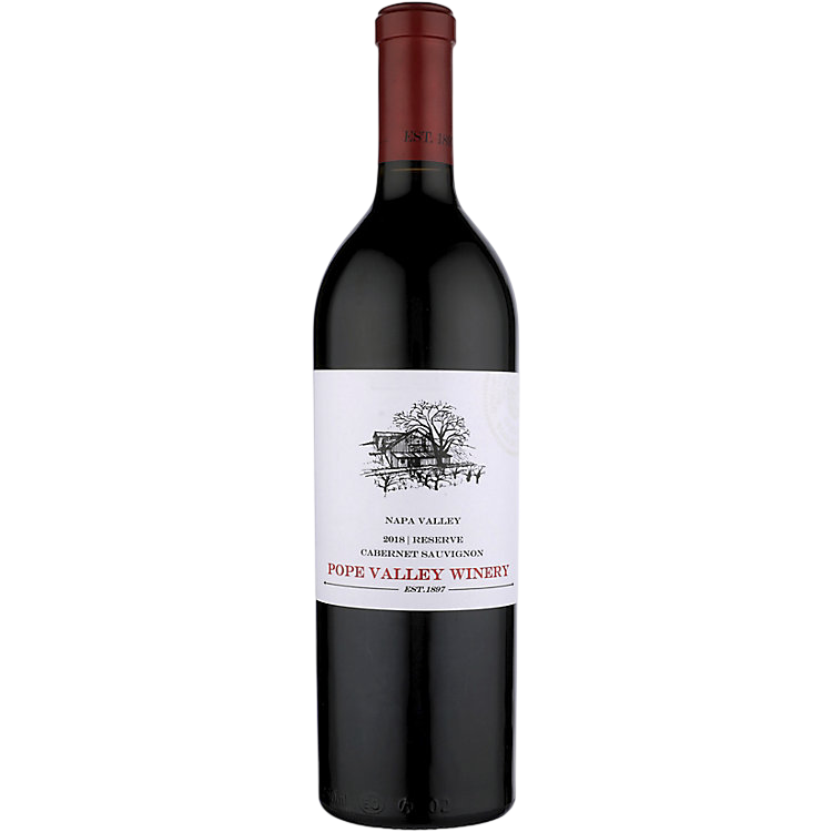 2018 Pope Valley Winery Estate Reserve Cabernet Sauvignon 750ml – VS