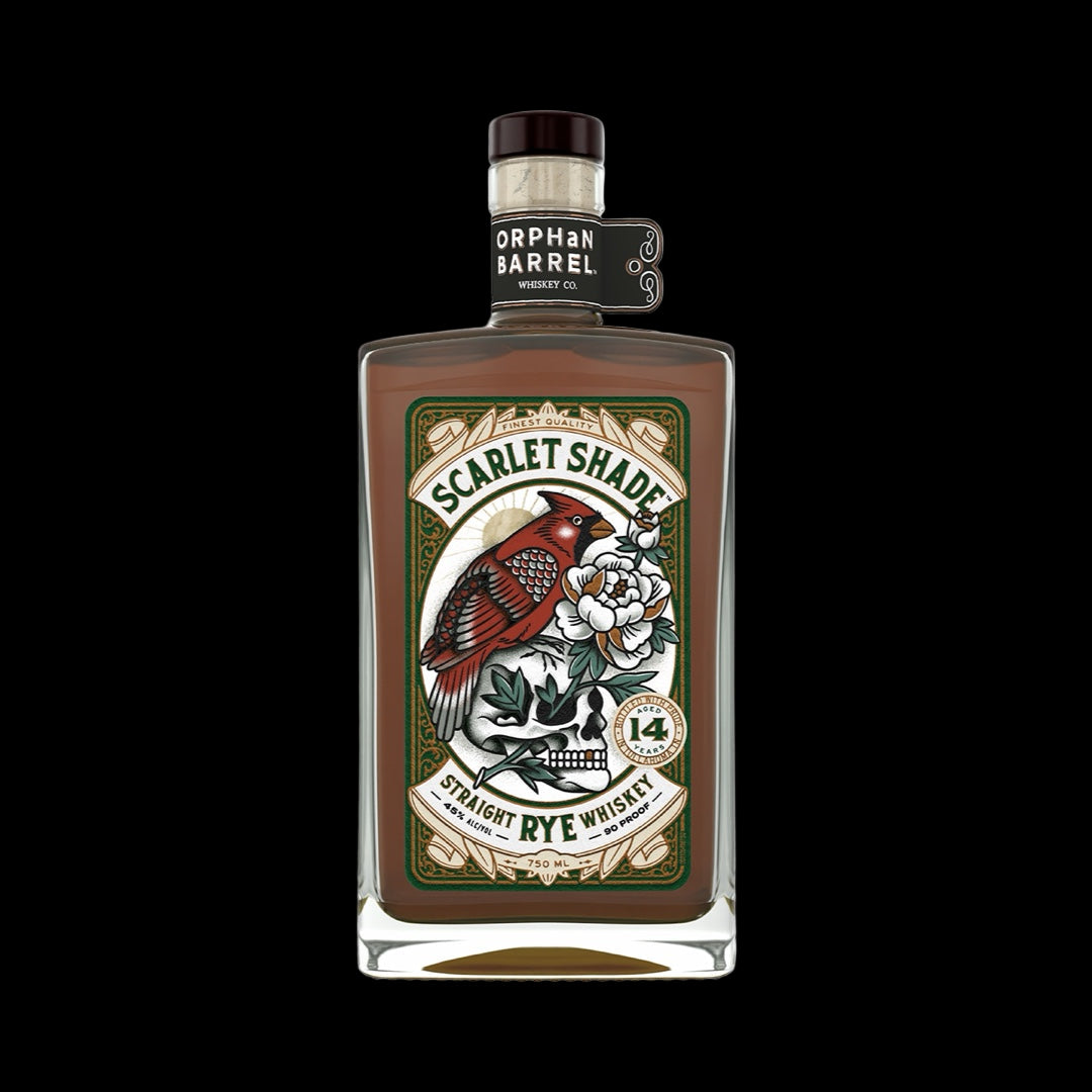 Orphan Barrel Scarlet Shade 14 Year Old Straight Rye Whiskey 750ml – VS