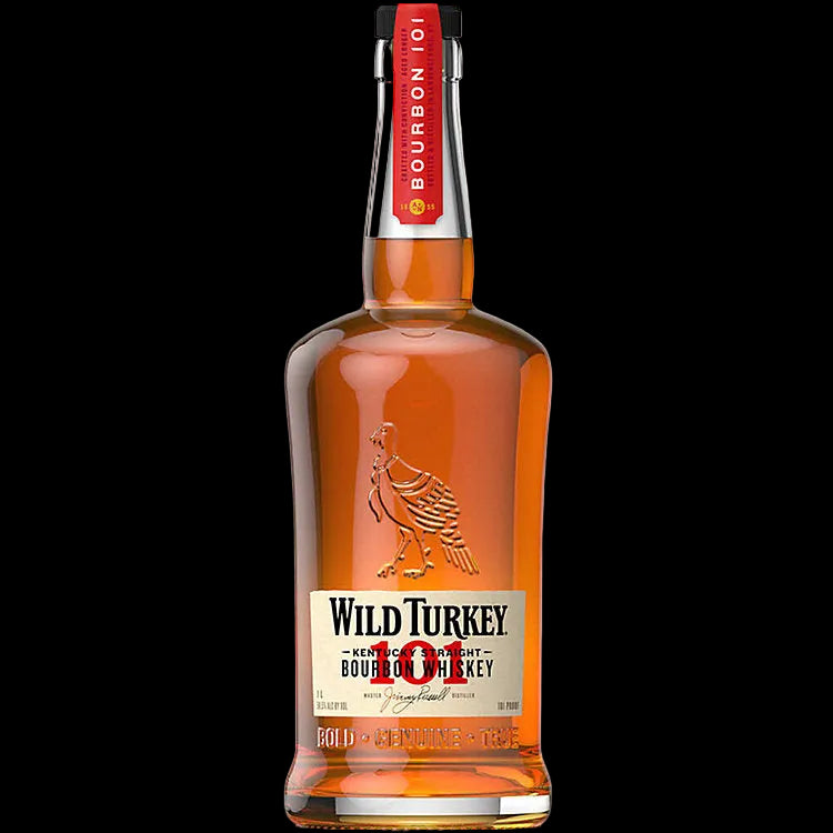 Wild Turkey 101 Proof Kentucky Straight Bourbon Whiskey 1Lt – VS